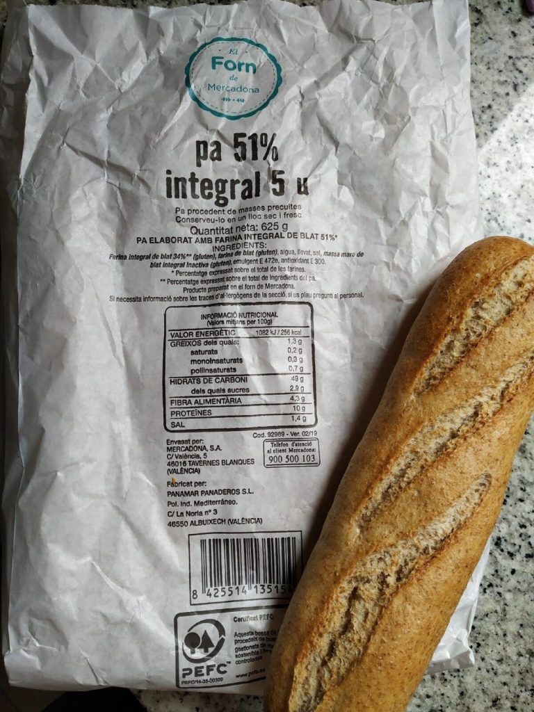 Barra Pan Integral Mercadona ️ 【TOP 10 PRECIOS】 • septiembre 2025